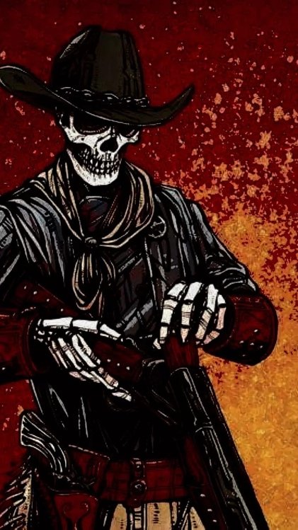 Skeleton Gunfighter